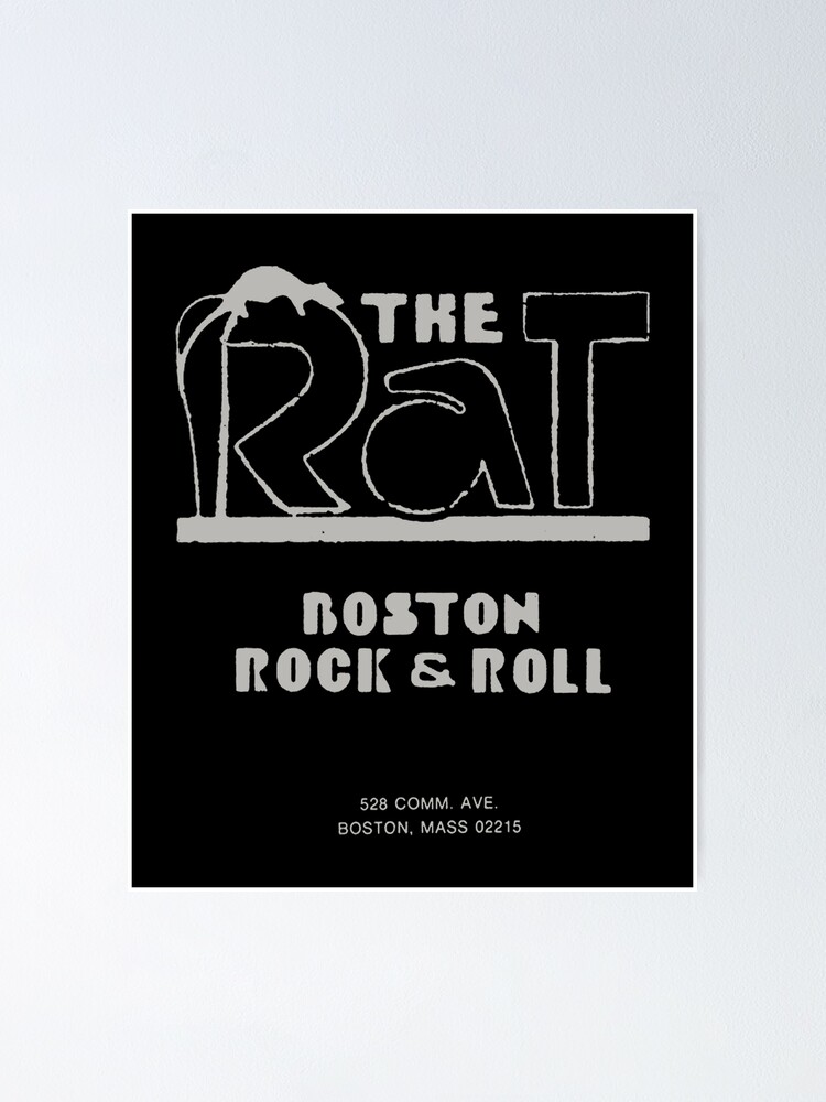 "Rathskeller the Rat Boston's Late Great Music Club " Poster for Sale ...