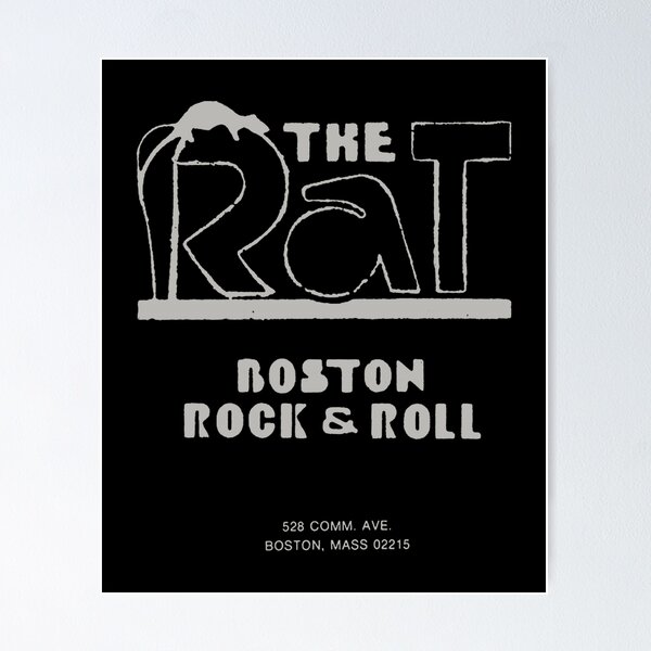 "Rathskeller the Rat Boston's Late Great Music Club " Poster for Sale ...