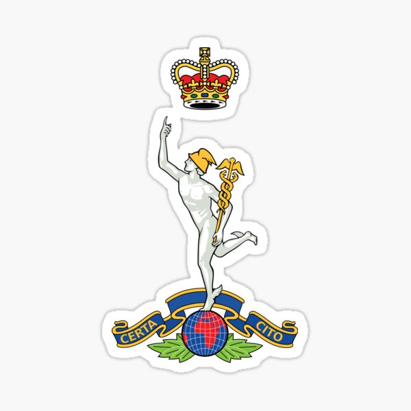 "Royal Signals Cap Badge" Sticker for Sale by Britkek | Redbubble