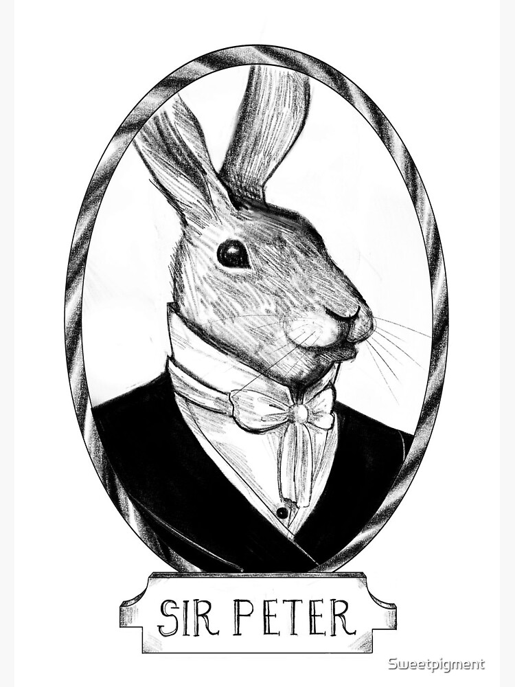 "Sir Peter" Sticker by Sweetpigment | Redbubble