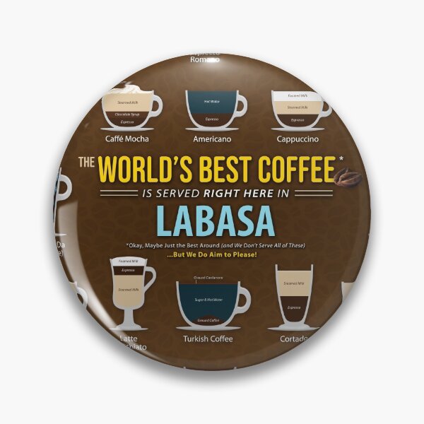 "Labasa, Fiji Coffee Types Chart" Pin by Coffee-Meme | Redbubble