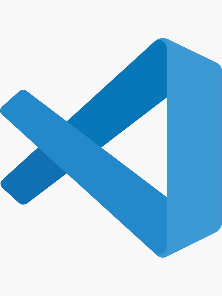 "visual studio code programming IDE" Sticker for Sale by ...