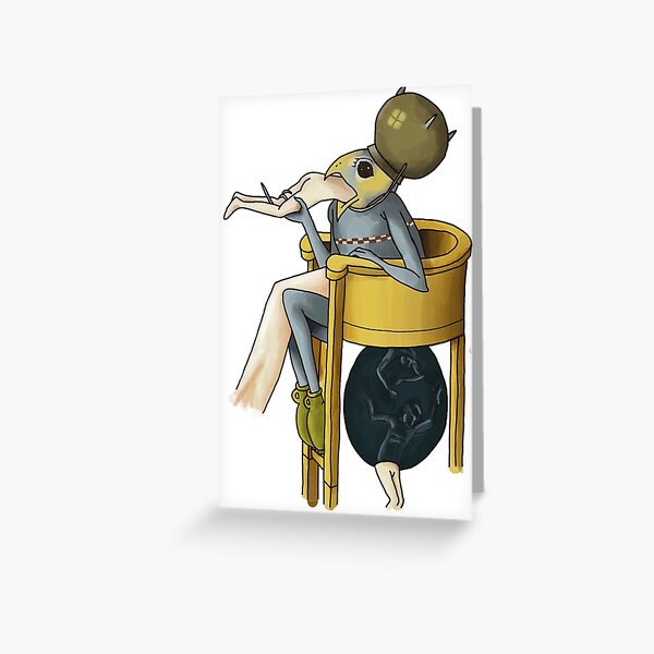 "Hieronymus Bosch gluttony bird" Greeting Card by AceRockman | Redbubble