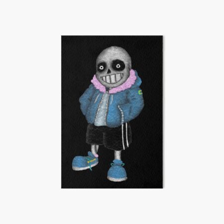 "Classic Sans Bitty" Art Board Print by MoonRushers | Redbubble