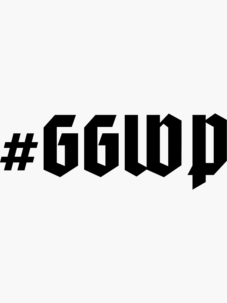 "Good Game Well Played" Sticker for Sale by DSDesigns7 | Redbubble