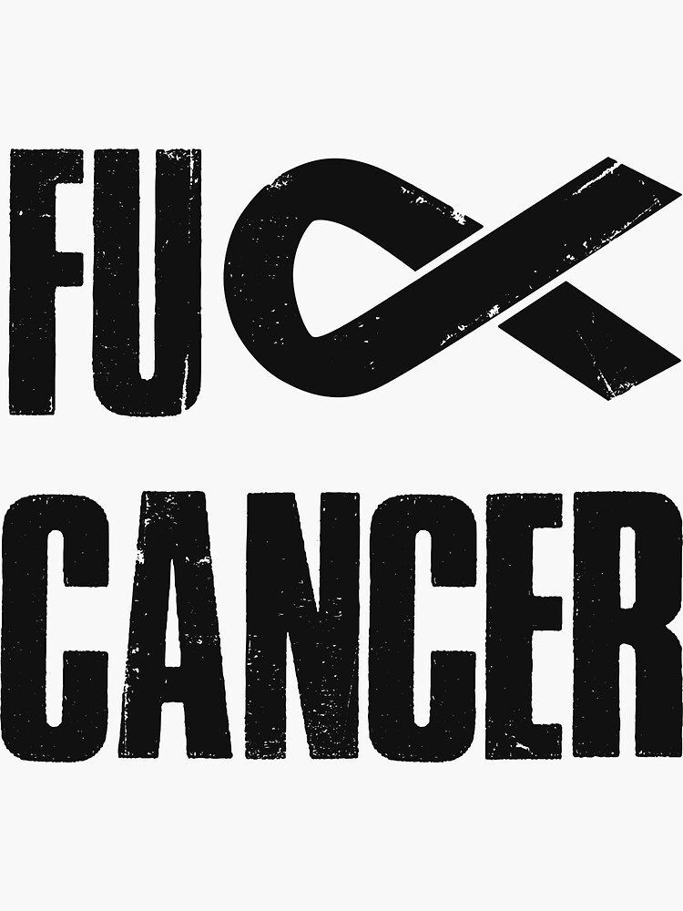 "F*ck Cancer - Raise Awareness Fight Cure, Unisex Shirt" Sticker by ...