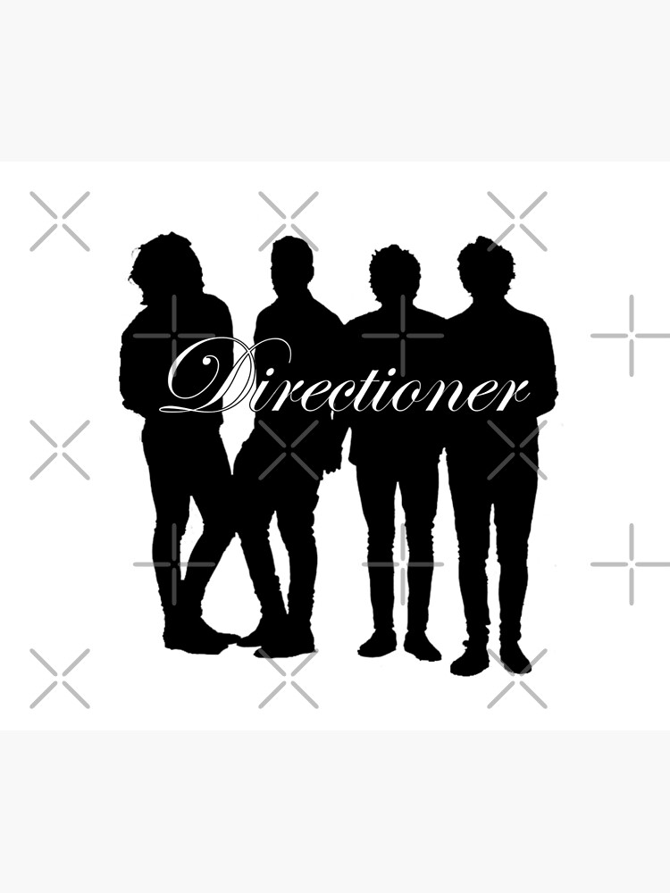 Póster «One Direction Silueta» de LaurasPlace | Redbubble