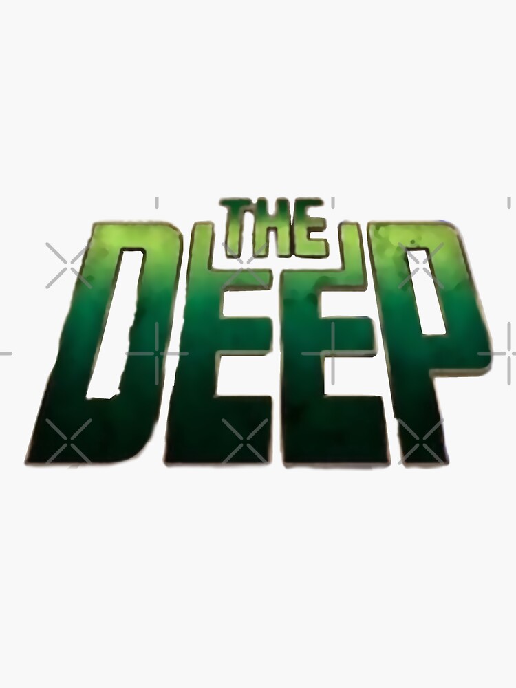 "The Deep logo" Sticker by thehomelander | Redbubble