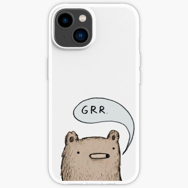 "Growling Bear" iPhone Case for Sale by SophieCorrigan | Redbubble