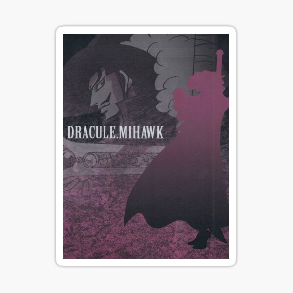 "Mihawk" Sticker by Mattfly86 | Redbubble