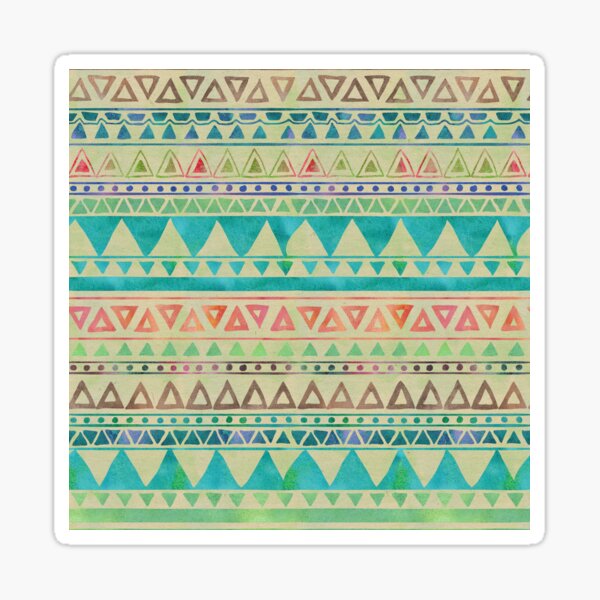 "Cool Handsome Green Boho Pattern " Sticker for Sale by Skynix | Redbubble