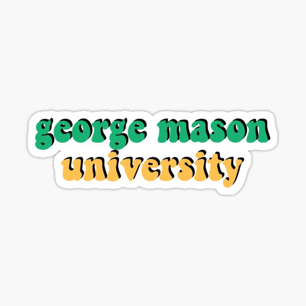 George Mason Stickers | Redbubble