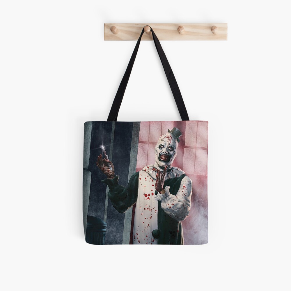 "Terrifier art the clown horror movie slasher " Tote Bag for Sale by ...