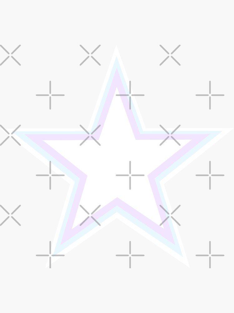 "Aesthetic star " Sticker by erinxswan | Redbubble