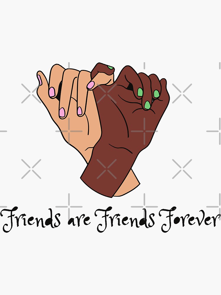 "Happy Friendship Day" Sticker by Blessed1ne | Redbubble