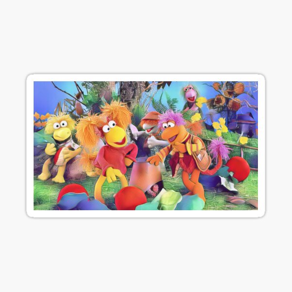 "Fraggle Rock" Sticker for Sale by Westifornia | Redbubble
