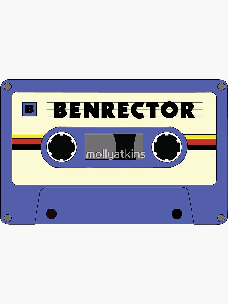 "Ben Rector" Sticker for Sale by mollyatkins | Redbubble