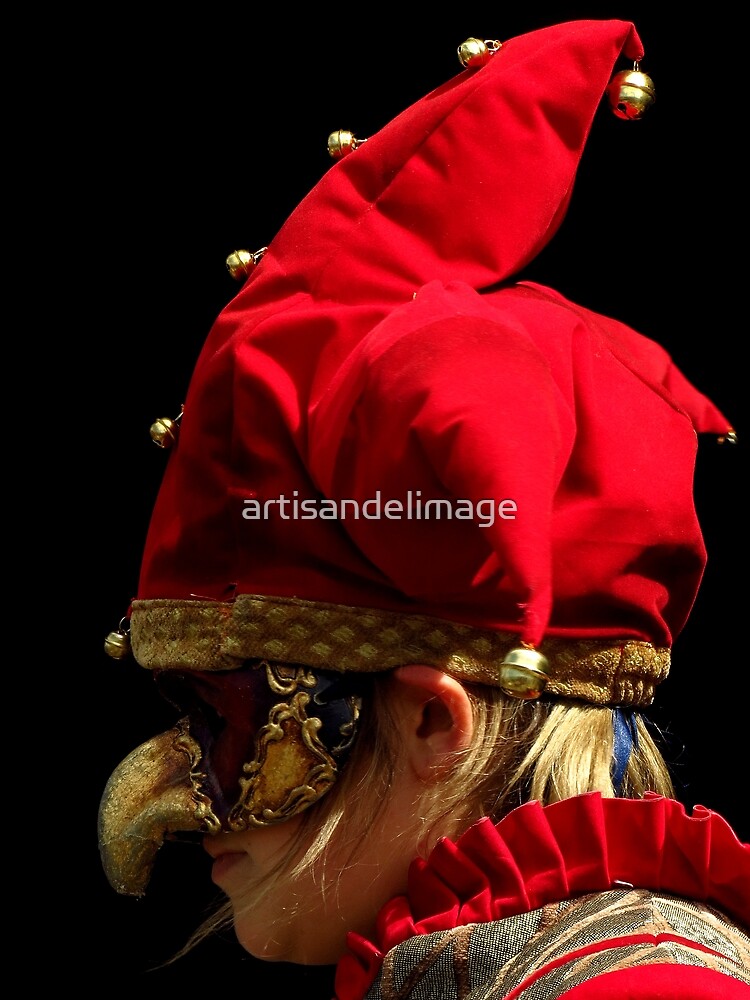 "Profile Of A Jester" Poster for Sale by artisandelimage | Redbubble