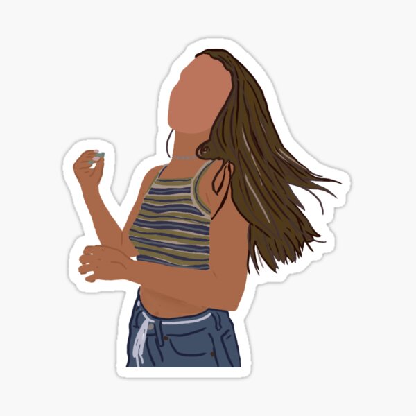 "emma chamberlain " Sticker by daniellegrazier | Redbubble