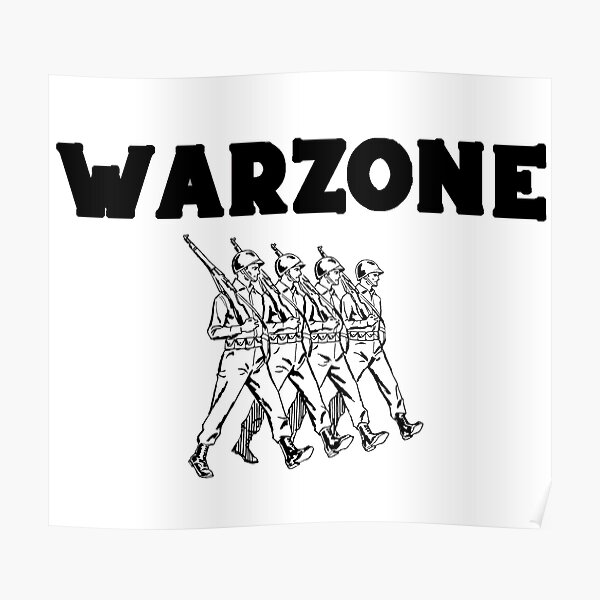"Warzone" Poster for Sale by ExploreStore | Redbubble