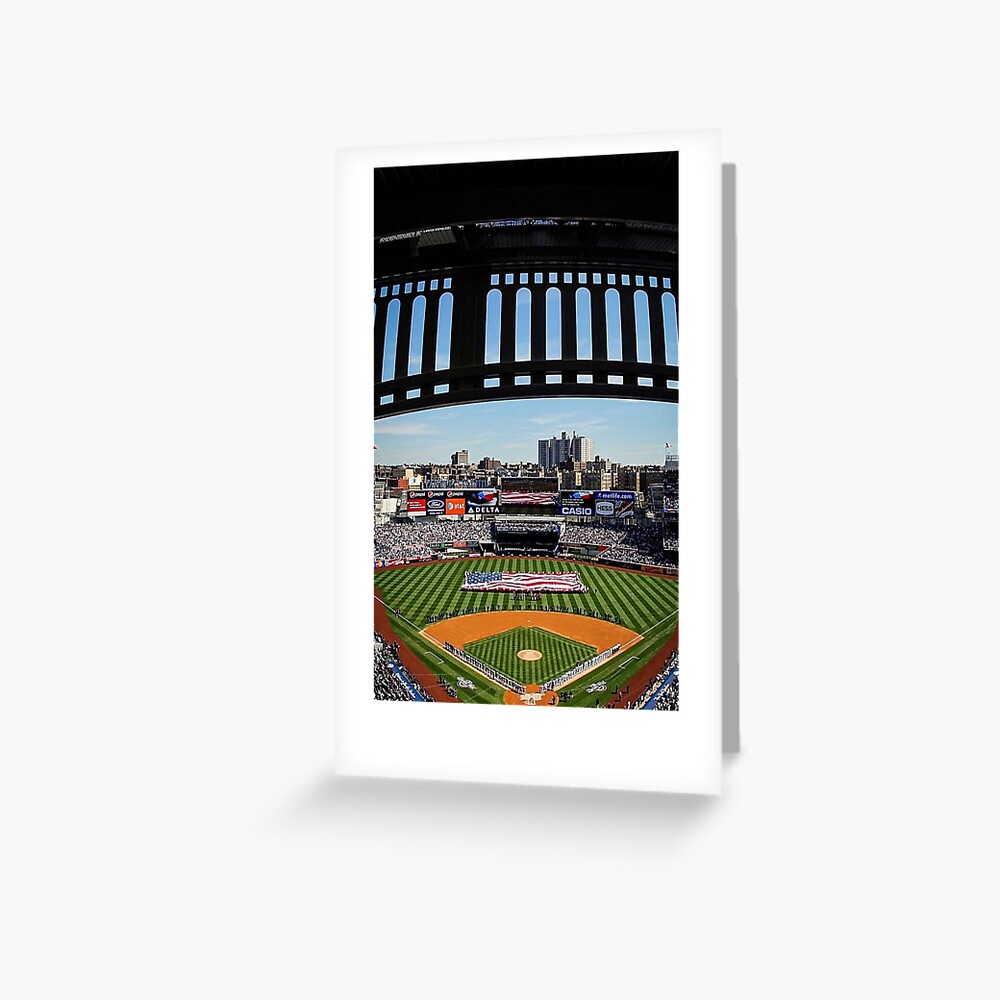 "Yankee Stadium" Greeting Card by jackadler1 | Redbubble
