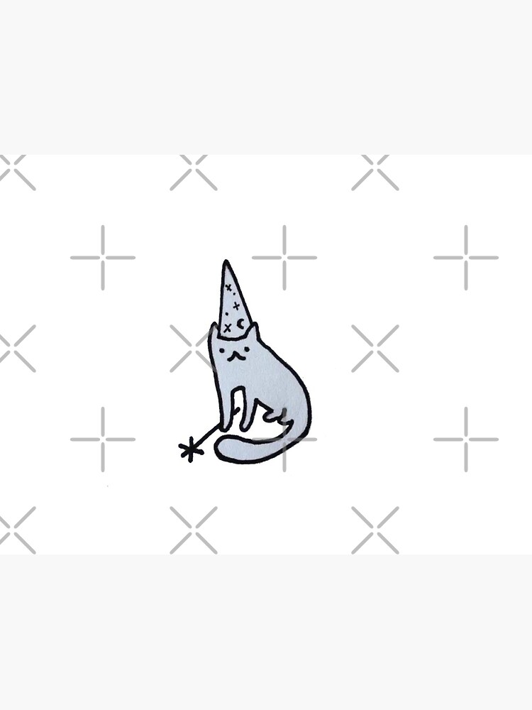 "Wizard Cat Doodle" Photographic Print for Sale by GarfieldsLitter ...