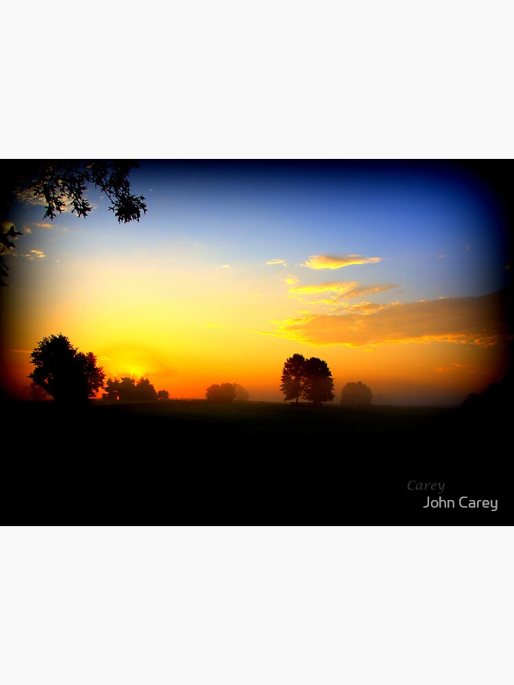"Horse Farm Morning II" Art Print for Sale by careybook | Redbubble