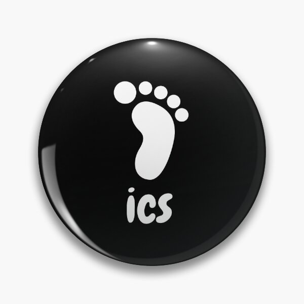 "Haikyuu ICS Foot Logo" Pin by Carysan | Redbubble