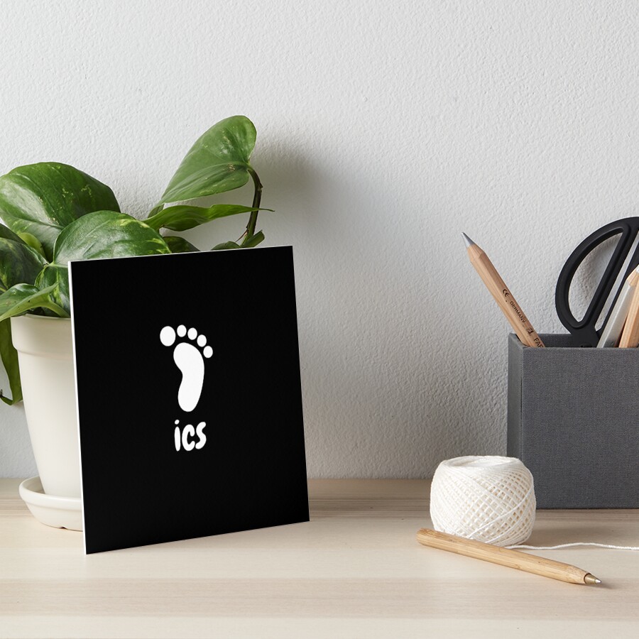 "Haikyuu ICS Foot Logo" Art Board Print by Carysan | Redbubble