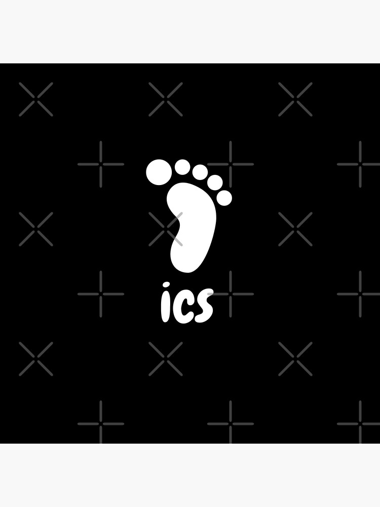 "Haikyuu ICS Foot Logo" Art Print by Carysan | Redbubble