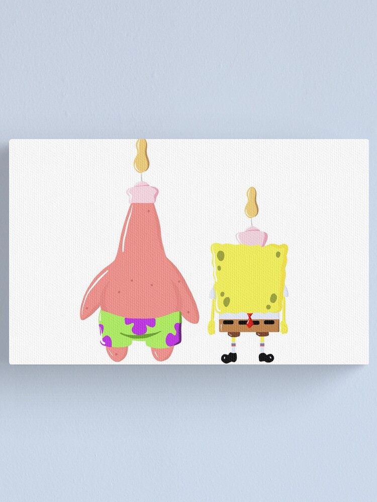 "SpongeBob and Patrick Bob Esponja minimalistic design minimalist ...