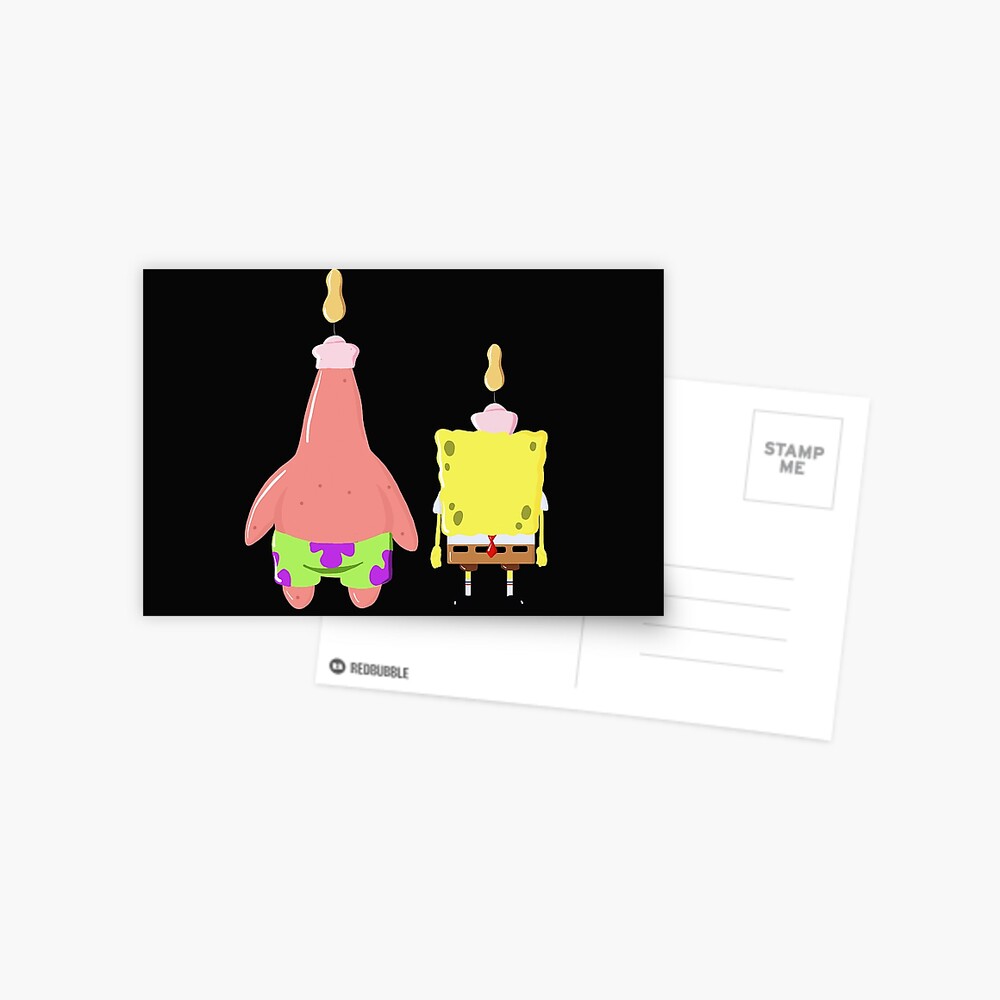 "SpongeBob and Patrick Bob Esponja minimalistic design minimalist ...