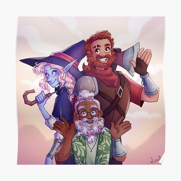 Taz Balance The Adventure Zone Magnus Magnus Burnsides Posters | Redbubble