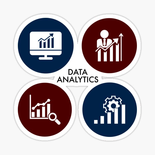 "DATA ANALYTICS" Sticker by ak3shay | Redbubble