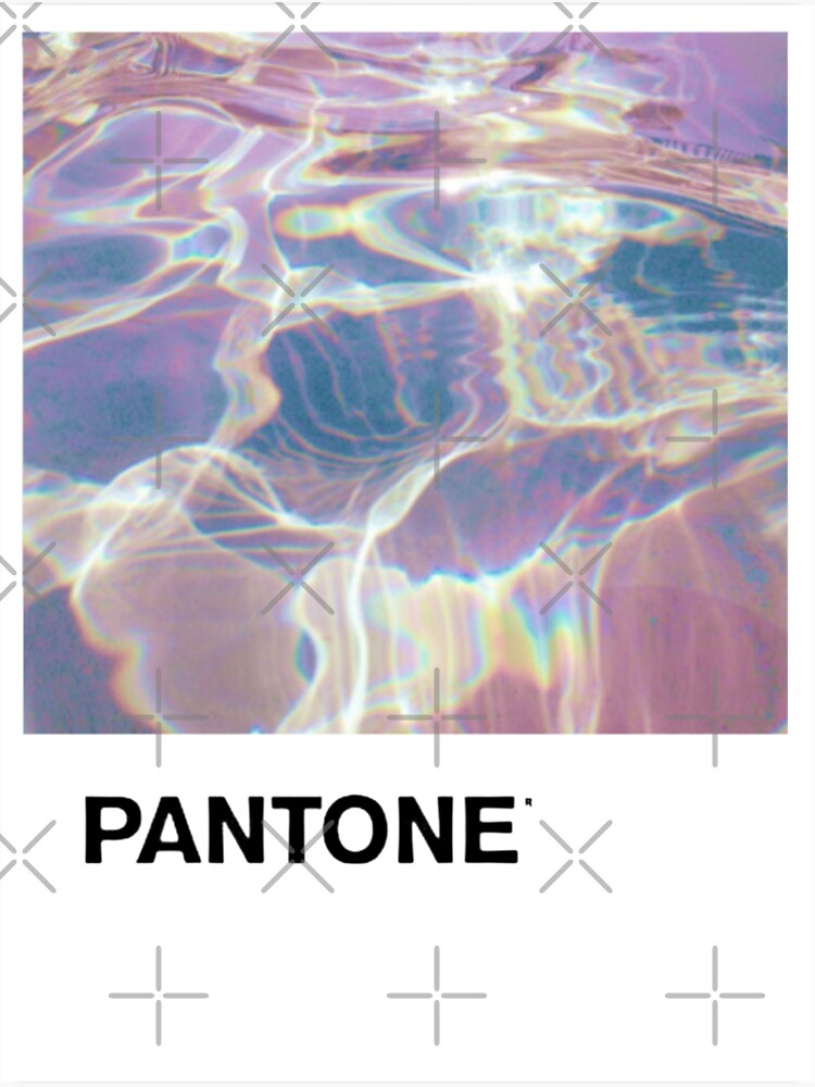 "Pantone Aesthetic" Sticker by meganchloe | Redbubble