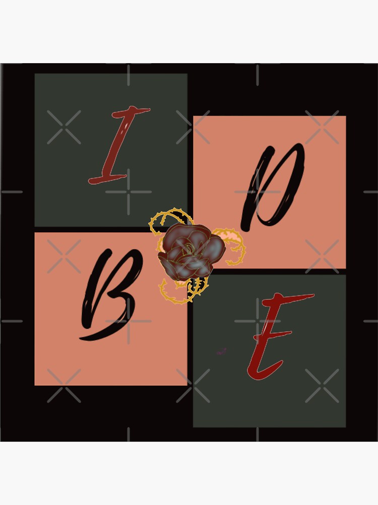 "IDBE *iDesigns By Elle*" Sticker for Sale by tiad516 | Redbubble