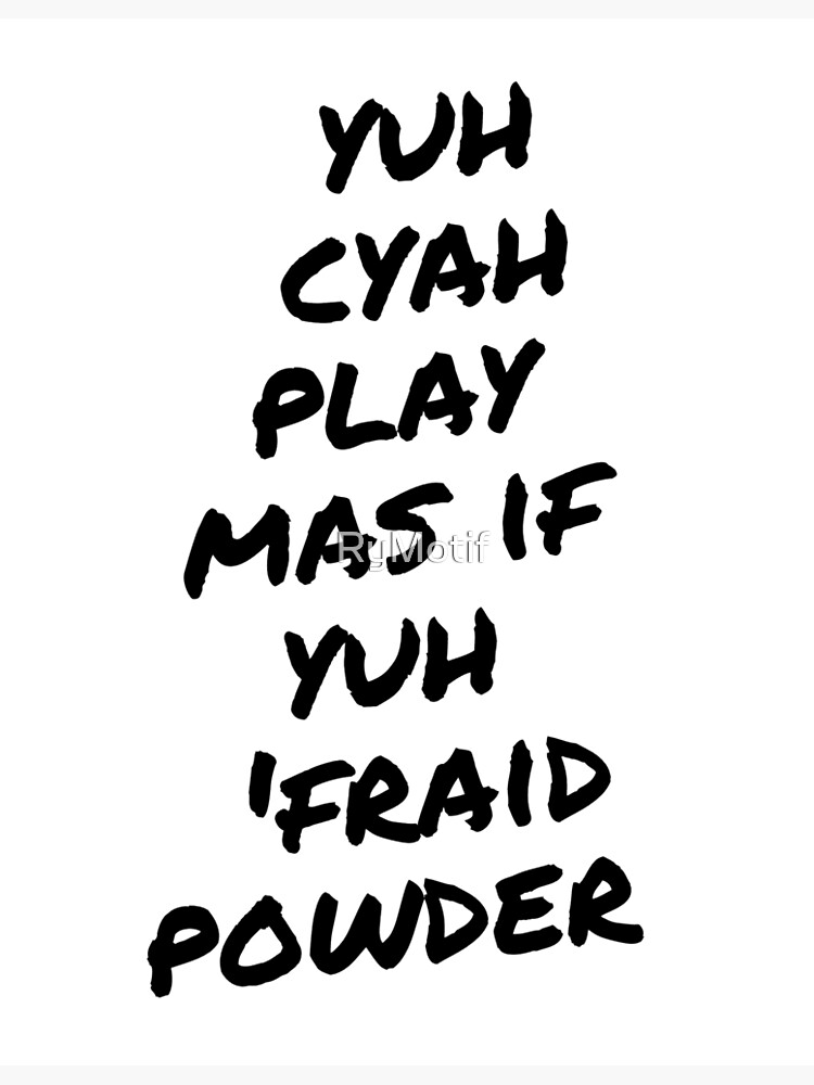 Trini Slang Sayings Trinidad Slang Clothing ° 📚Trinidadian