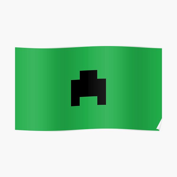 Minecraft Creeper Posters | Redbubble