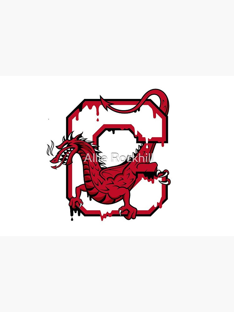 "Cortland dripping Red Dragon" Mask by anrockhi | Redbubble