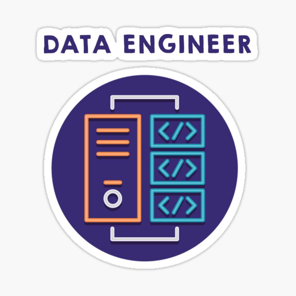"Data Engineer designs for Data Geeks and engineers" Sticker by ...