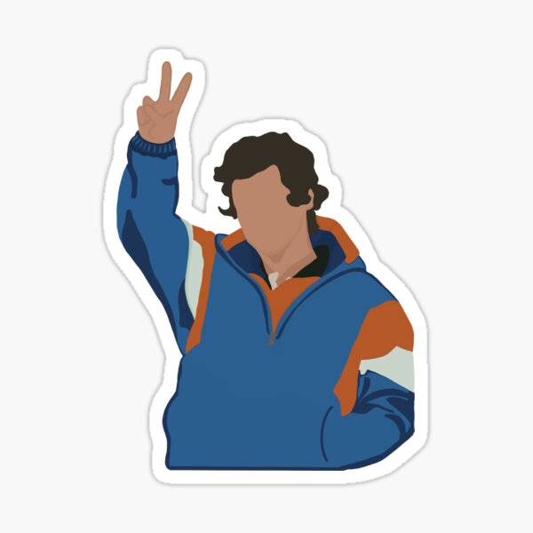 "Harry Styles Peace Sign" Sticker for Sale by Olivesart | Redbubble