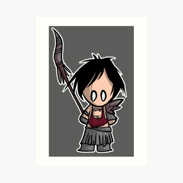 "Morrigan chibi" Art Print for Sale by ArryDesign | Redbubble
