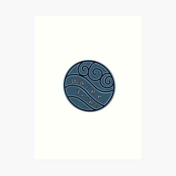 "Water Tribe Logo" Art Print for Sale by willawalberg | Redbubble