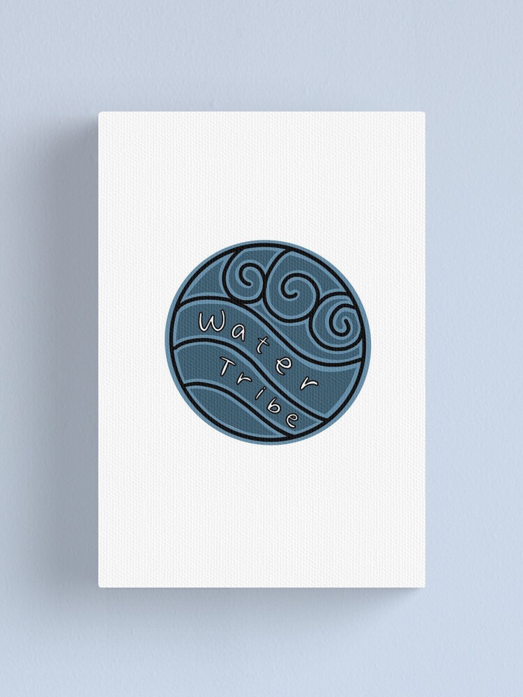 "Water Tribe Logo" Canvas Print by willawalberg | Redbubble