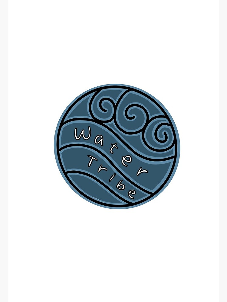 "Water Tribe Logo" Art Print for Sale by willawalberg | Redbubble
