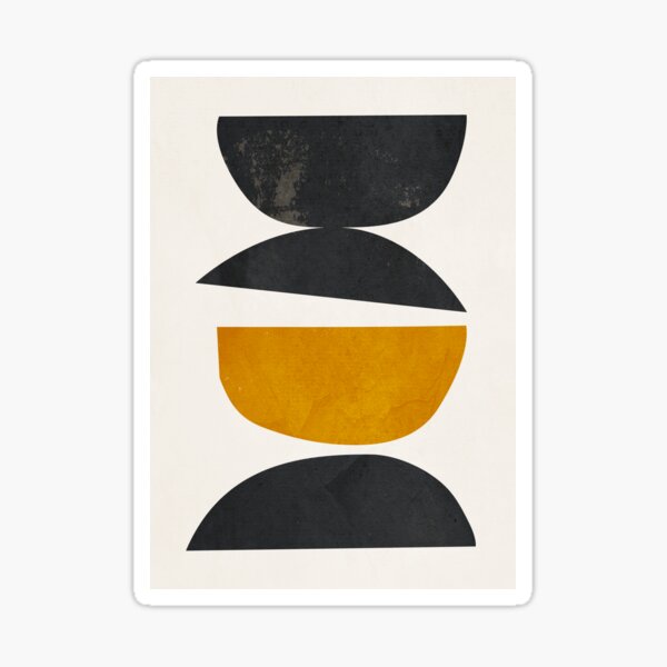"abstract minimal 23" Sticker for Sale by ThingDesign | Redbubble