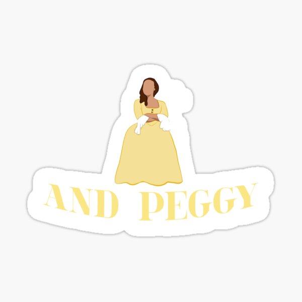 "And Peggy with Image" Sticker for Sale by siddydesigns | Redbubble