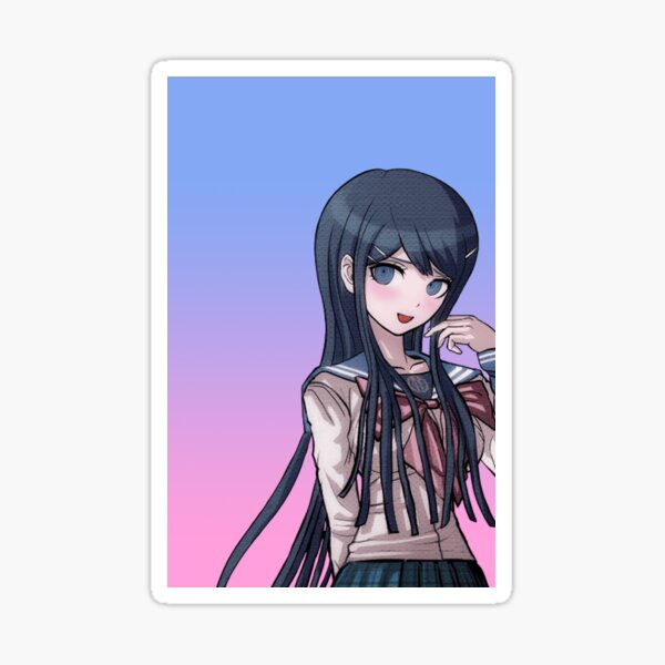"Sayaka Maizono" Sticker for Sale by kawaiicrossing | Redbubble