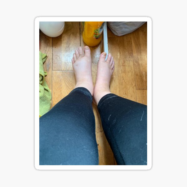 "feet" Sticker by bowsunowski | Redbubble