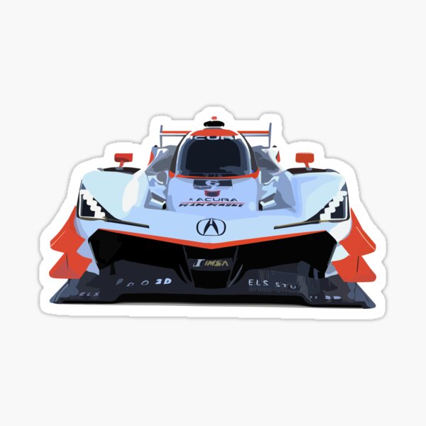 "2020 Acura IMSA DPi Race Car" Sticker for Sale by FromThe8Tees | Redbubble